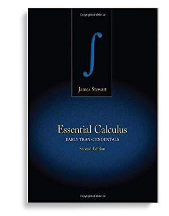 Essential Calculus: Early Transcendentals 2nd Edition by James Stewart ...